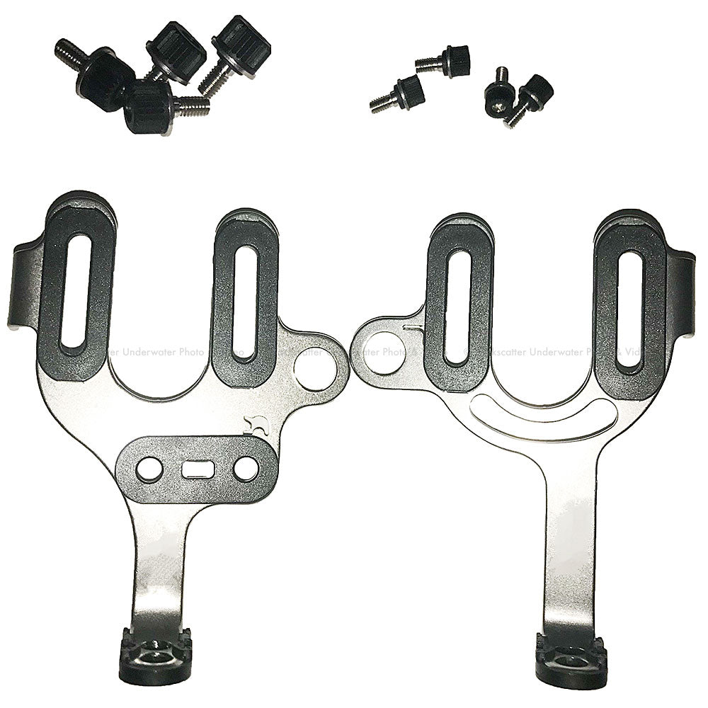 A Pair of Handle Brackets for NA-RX100VI with Screwa – Living Oceans ...